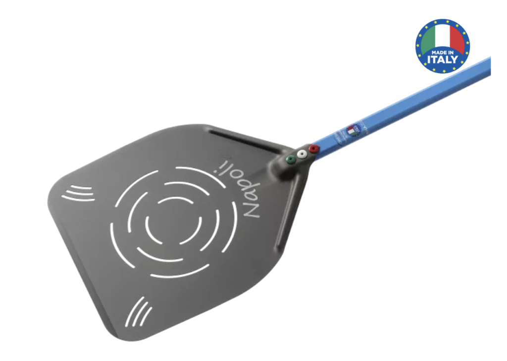 Pala rectangular perforada para pizza, Napoli – Equipamento de Cocina