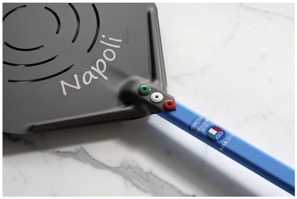 Pala rectangular perforada para pizza, Napoli – Equipamento de Cocina